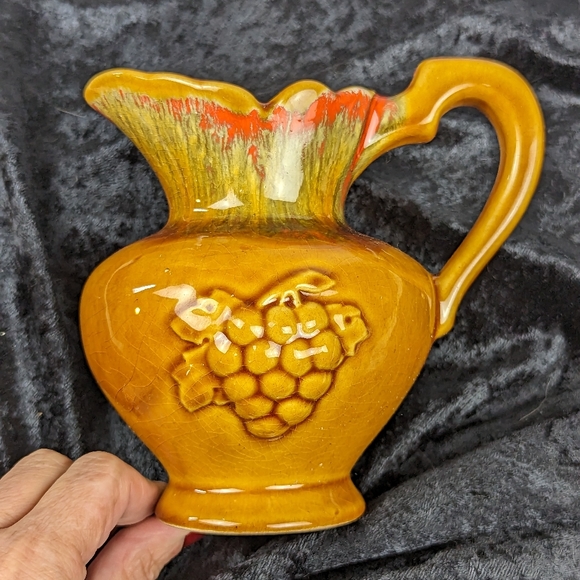 Dryden | Dining | Dryden Pottery Pitcher Drip Glazed In Mcm Colorway ...